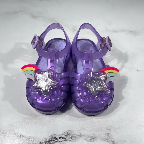Mini Melissa | Shoes | Melissa Mini Possession Ii Purple Jelly Sandals ...